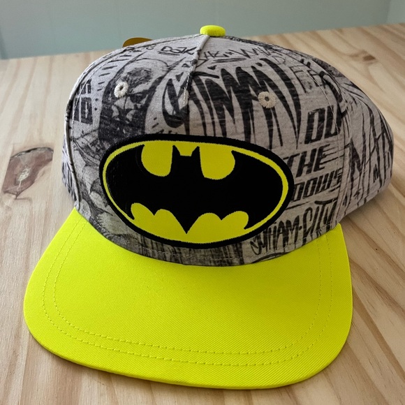 DC Comics | Accessories | Nwt Batman Collectors Hat Baseball Cap Dc ...